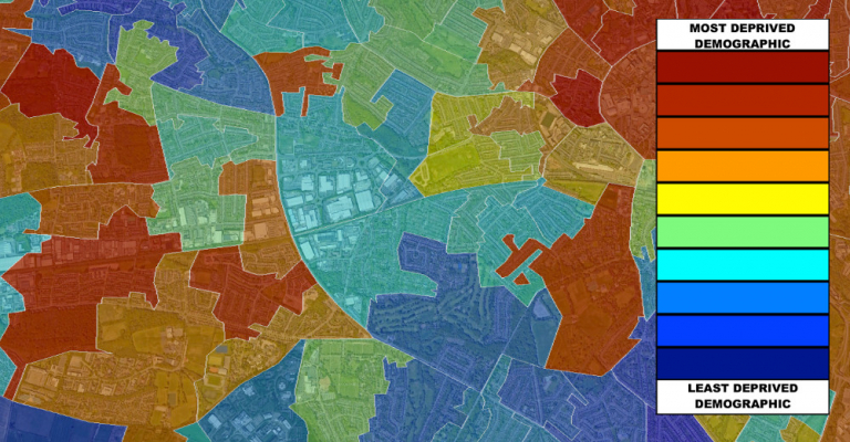 Demographic Information for Leaflet Distribution Coventry | U.K. Mapping